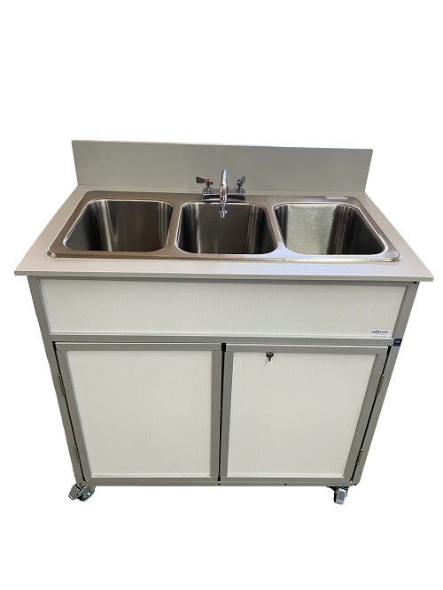 Self Contained Portable Sink for Food Festivals | MONSAM