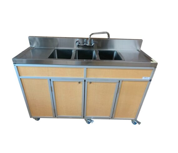 Self Contained Portable Sink for Food Festivals | MONSAM